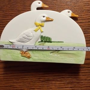 Otagiri | Dining | Vintage 98s Otagiri Ceramic Duck Napkin Letter ...
